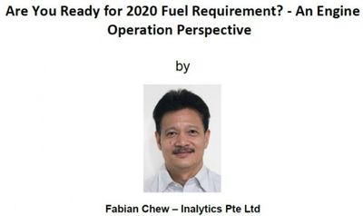 IMarEST | Technical Talk: Are You Ready for 2020 Fuel Requirement? - An ...
